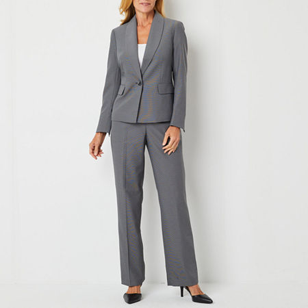 Click here for Le Suit 2-pc. Straight Leg Pant Suit  4 Petite  Gr... prices