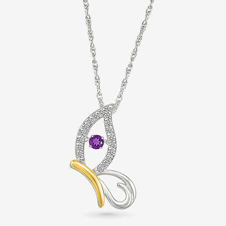 Click here for Womens Genuine Purple Amethyst 10K Gold Sterling S... prices