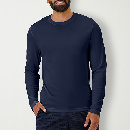 Click here for Hanes Cool Dri Mens Crew Neck Long Sleeve Active T... prices