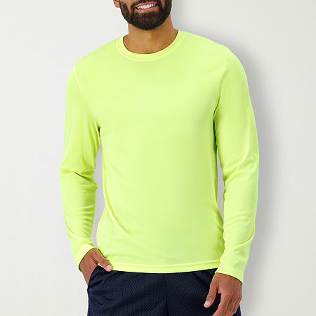 Click here for Hanes Cool Dri Mens Crew Neck Long Sleeve Active T... prices