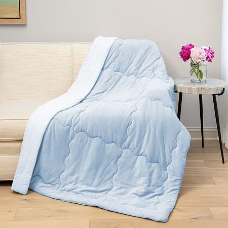 Click here for Northwest Hgtv Midweight Throw  One Size  Blue prices