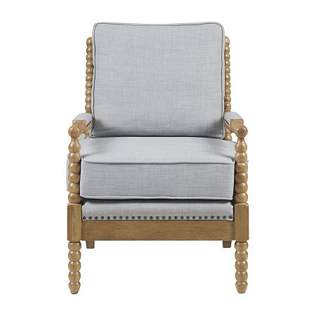 Click here for Madison Park Sunnee Armchair  One Size  Blue prices