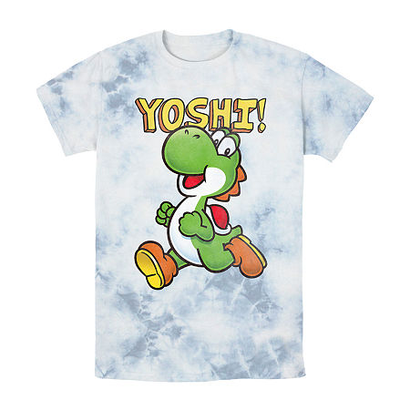 Click here for Mens Crew Neck Short Sleeve Regular Fit Yoshi Grap... prices