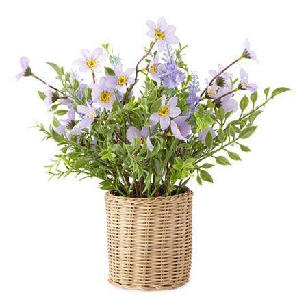 Click here for Linden Street 11 Purple Floral Arrangement  One Si... prices
