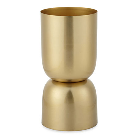 Click here for Distant Lands Large Gold Planter  One Size  Yellow prices