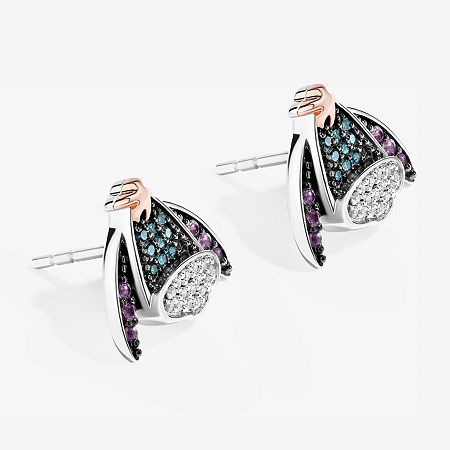 Click here for Disney Jewels Collection Womens 1/6 CT. Natural Bl... prices