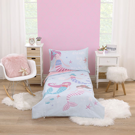 Click here for Nojo Mermaid 4-pc. Toddler Bedding Set  One Size... prices