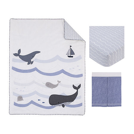 Click here for Nojo Marine 3-pc. Crib Bedding Set  One Size  Blue prices