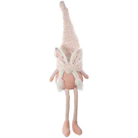 Click here for Northlight 32in White And Pink Sitting With Bunny... prices