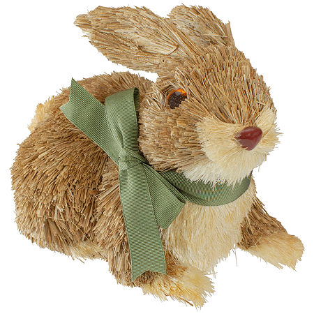 Click here for Northlight 8in Brown Sisal Bunny Rabbit Easter Fig... prices