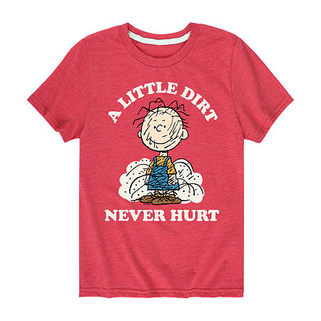 Click here for Peanuts Big Boys A Little Dirt Never Hurt Graphic... prices