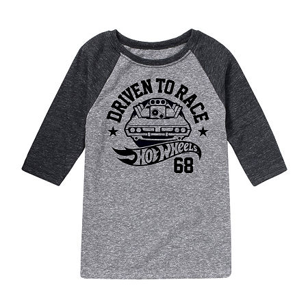 Click here for Little & Big Kid Boys Crew Neck 3/4 Sleeve Regular... prices
