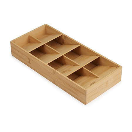 Joseph Joseph DrawerStore Bamboo Large Compact Cutlery Organizer