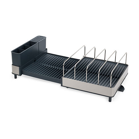 Joseph Joseph Extend Max Steel High Capacity Expanding Dish Rack - Gray