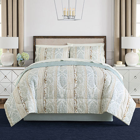Click here for Broadhaven Arleigh 8-pc. Reversible Complete Beddi... prices