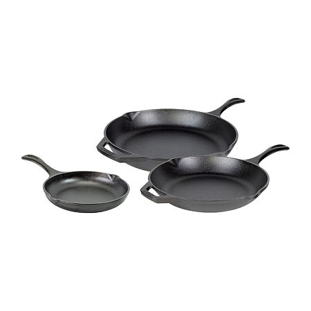 Click here for Lodge Cookware 3-pc. Cast Iron Skillet  One Size... prices