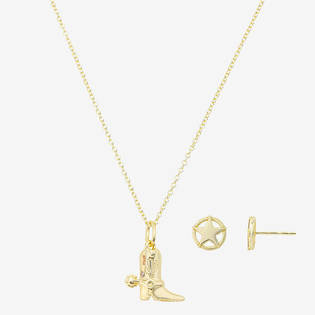 Click here for Disney Classics Cowboy Boot Womens 10K Gold Over B... prices