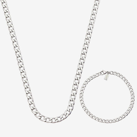 Click here for J.P. Army Chain Necklace & Bracelet Mens Stainless... prices