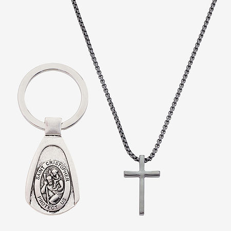 Click here for J.P. Army Pendant Necklace & St Christopher Keycha... prices