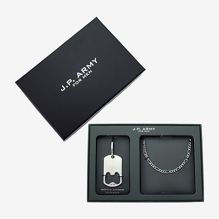 Click here for J.P. Army Chain Necklace & Bottle Opener Keychain... prices