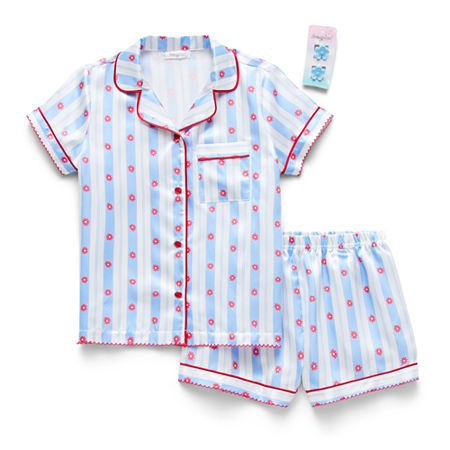 Click here for Btween Little & Big Kid Girls Satin Short Sleeve 2... prices