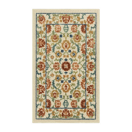 Click here for Maples Persian Tan Floral Indoor Rectangular Accen... prices