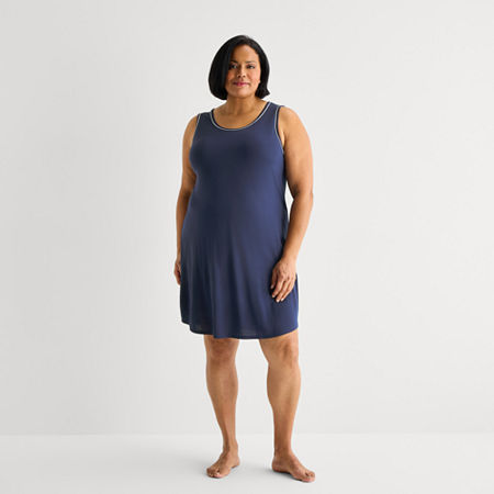 Click here for Liz Claiborne Womens Plus Sleeveless Crew Neck Nig... prices