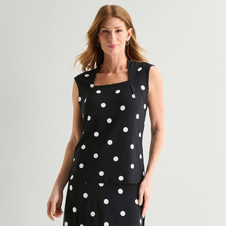 Click here for Black Label by Evan-Picone Womens Square Neck Slee... prices