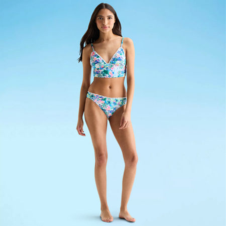 Click here for Arizona Womens Leaf Juniors Midkini Swimsuit Top... prices