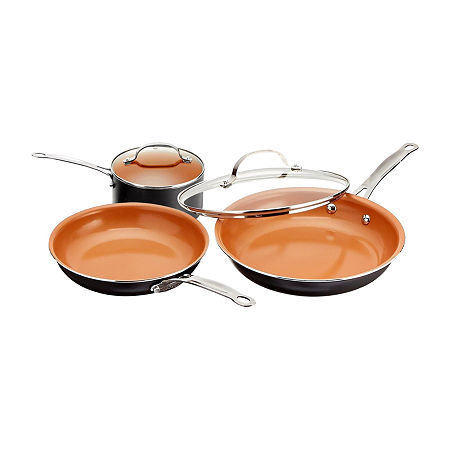 Click here for Gotham Steel Copper 5-pc. Cookware Set  One Size... prices