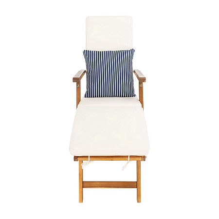 Click here for Palmdale Lounge Chair - Natural/beige/navy white prices