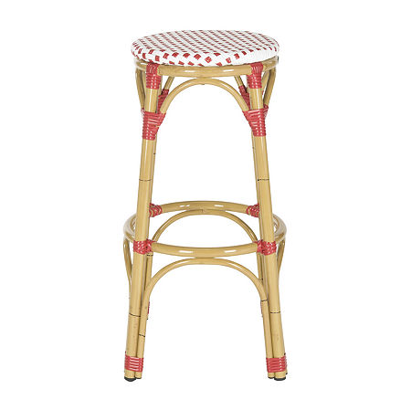 Click here for Lola Indoor/Outdoor Wicker Stools - Red prices