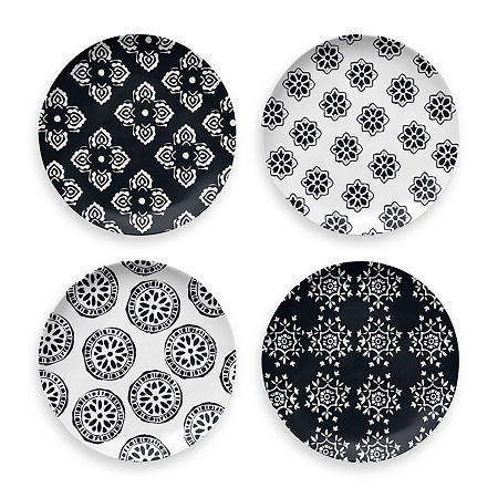 Click here for Tarhong Bamboo Medallion 4-pc. Melamine Salad Plat... prices