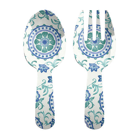 Click here for Tarhong Rio Floral Salad Server  One Size  Multipl... prices