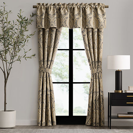 Rose Tree 4 Piece Norwich Lined Panel  50 x 84 - Pewter