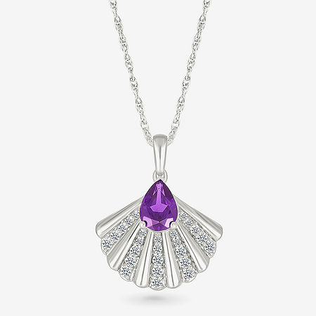 Click here for Seashell Womens Genuine Purple Amethyst Sterling S... prices