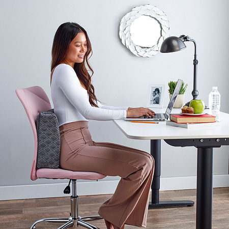 Click here for Comfort Necessities Lumbar Pillow  One Size  Gray prices