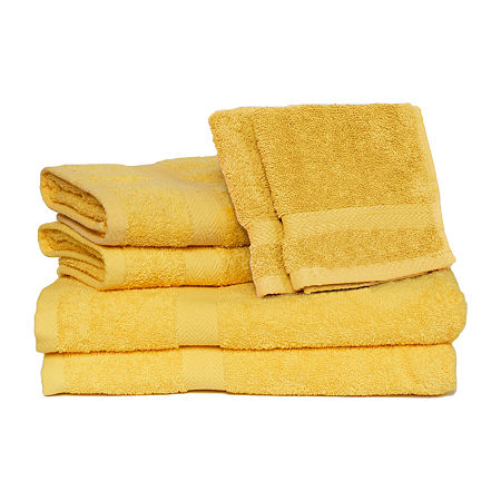 Click here for Cobra Deluxe 100 6-pc. Bath Towel Set  One Size  Y... prices