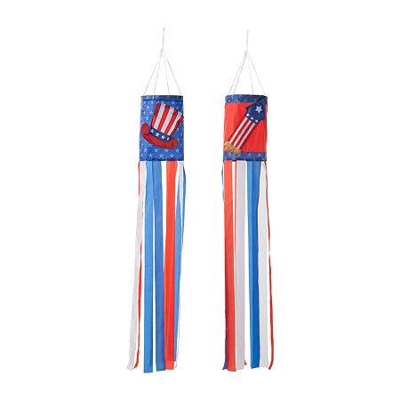 Click here for Glitzhome Hat Firecracker Windsocks 4th of July Ya... prices