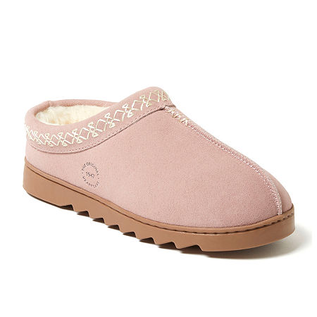Click here for Dearfoams Doreen Genuin Suede Embroidery Womens Me... prices