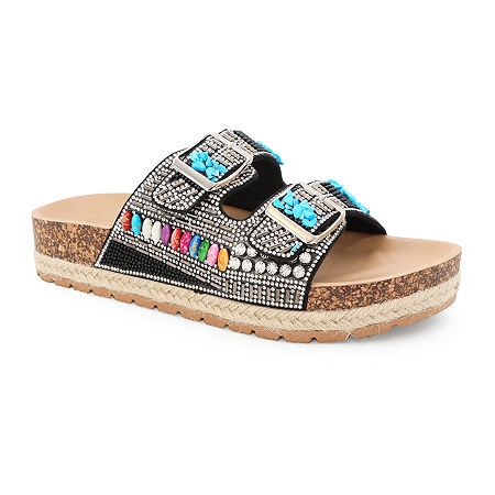 Click here for Yoki Womens Calista Strap Sandals  8 1/2 Medium  B... prices