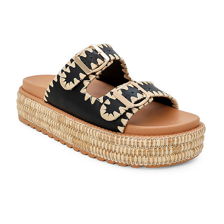 Click here for Yoki Womens Cosette Strap Sandals  6 Medium  Black prices