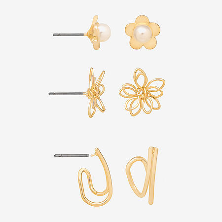 Click here for Bijoux Bar Delicates Gold Tone Womens Stainless St... prices