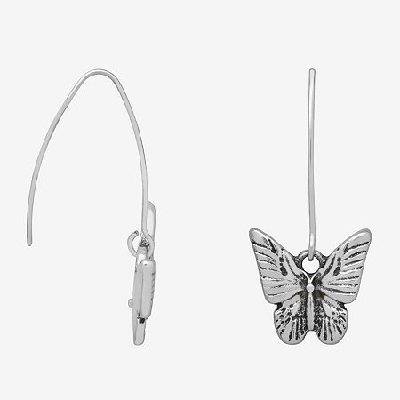 Click here for Bijoux Bar Delicates Silver Tone Womens Butterfly... prices