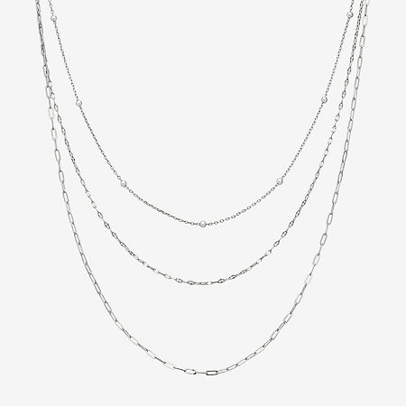 Click here for 16/18/20 Inch Womens Hypoallergenic 3-pc. Necklace... prices