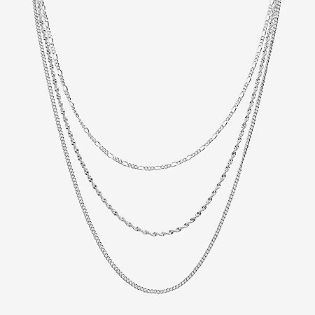 Click here for 16/18/20 Inch Womens Hypoallergenic 3-pc. Necklace... prices