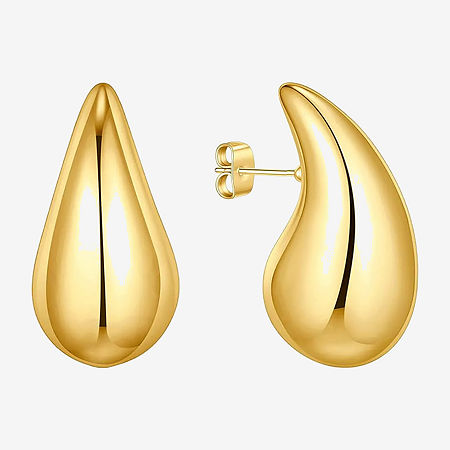 Click here for And Now This 18K Gold Plated or Silver Teardrop Sm... prices