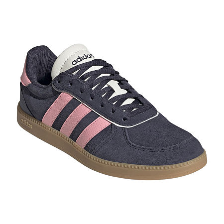 Click here for Adidas Womens Breaknet Sleek Suede Casual Sneakers... prices