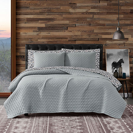 Click here for Frye and Co. Ogee Quilt Set  One Size  Blue prices