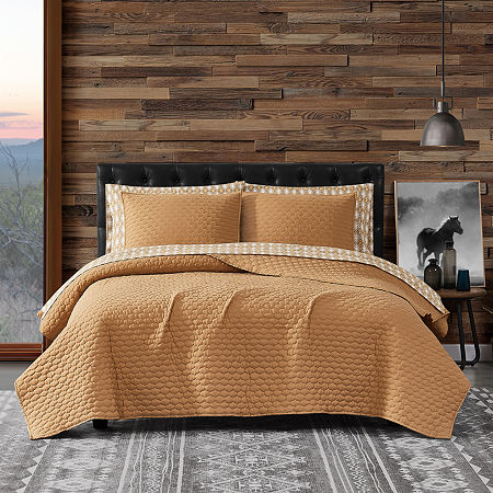 Click here for Frye and Co. Ogee Quilt Set  One Size  Brown prices